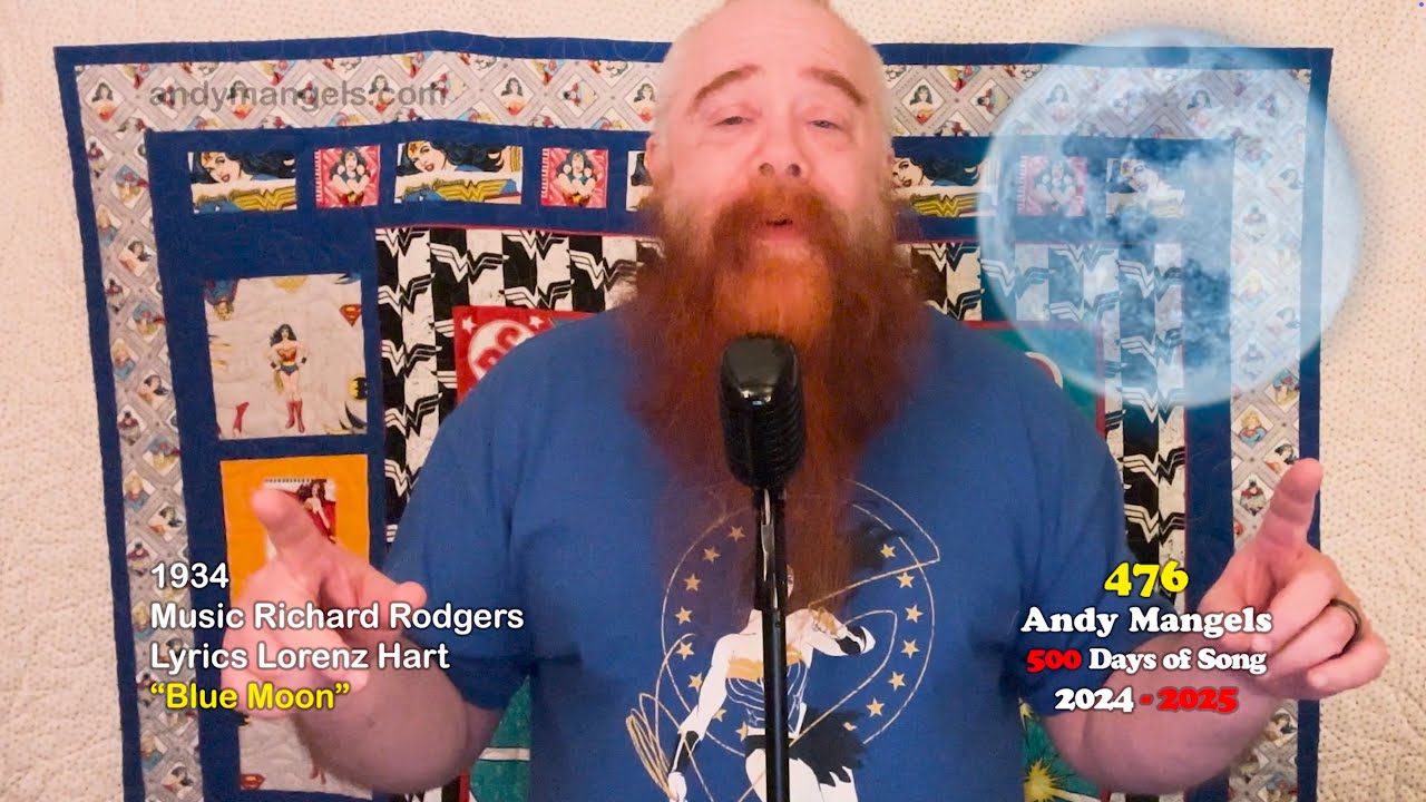 500 Days of Song - Andy Mangels - Day 476 song is "Blue Moon" as by ...