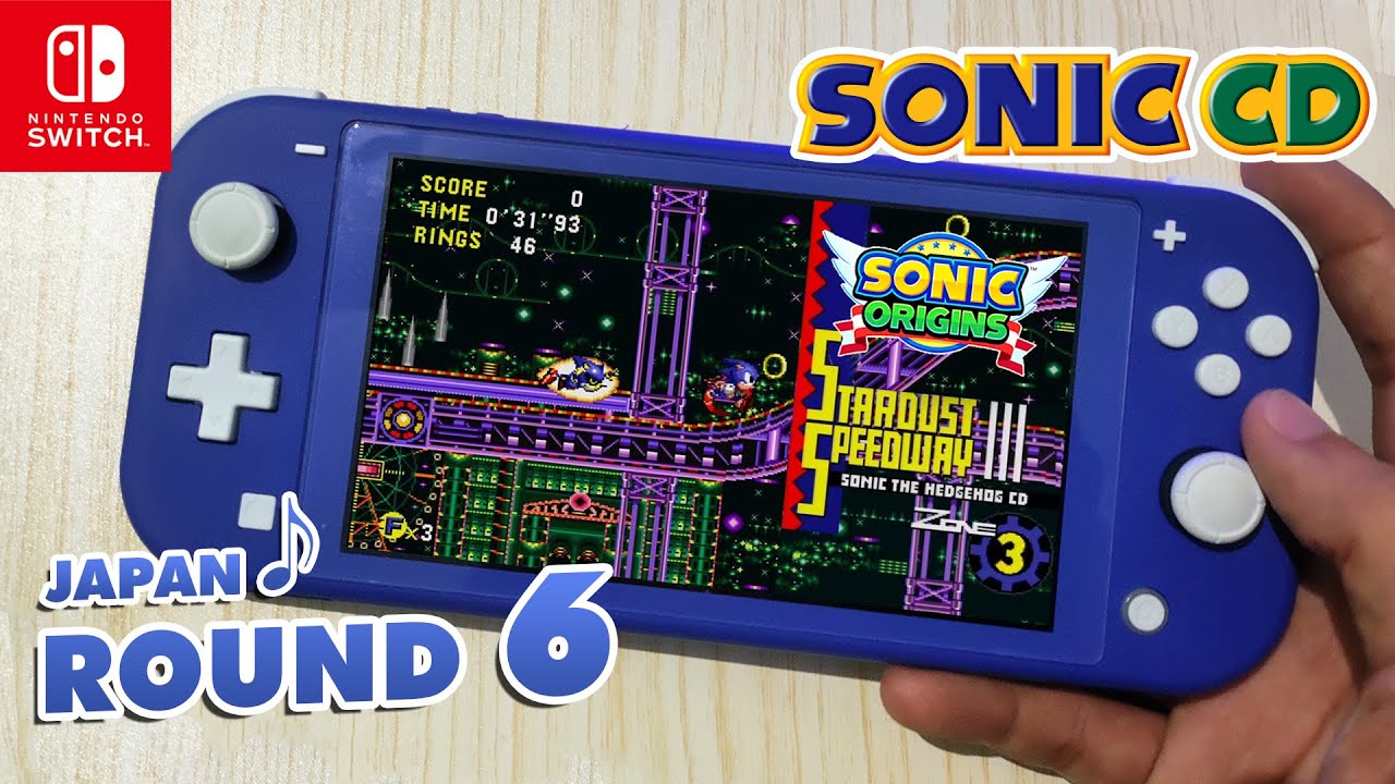 SONIC ORIGINS | Sonic CD (JP) - Round 6 - Stardust Speedway (Nintendo ...