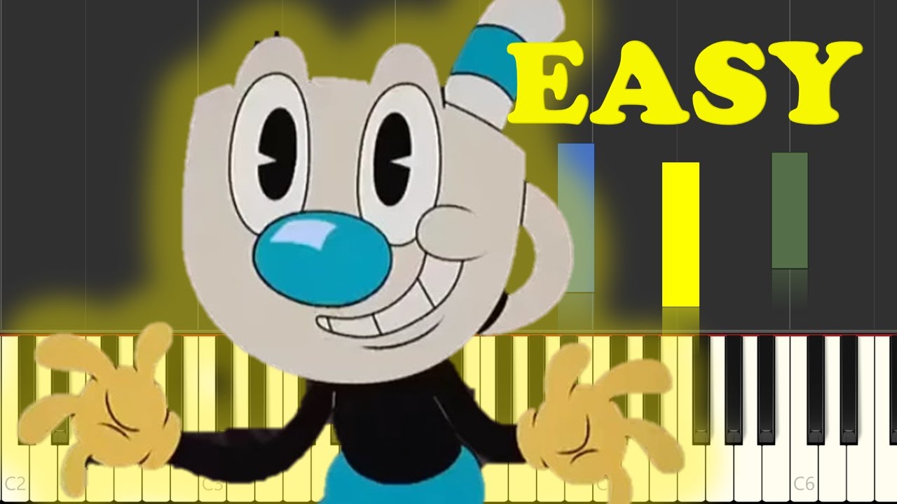 The Cuphead Show! Theme Song Piano Tutorial - YouTube