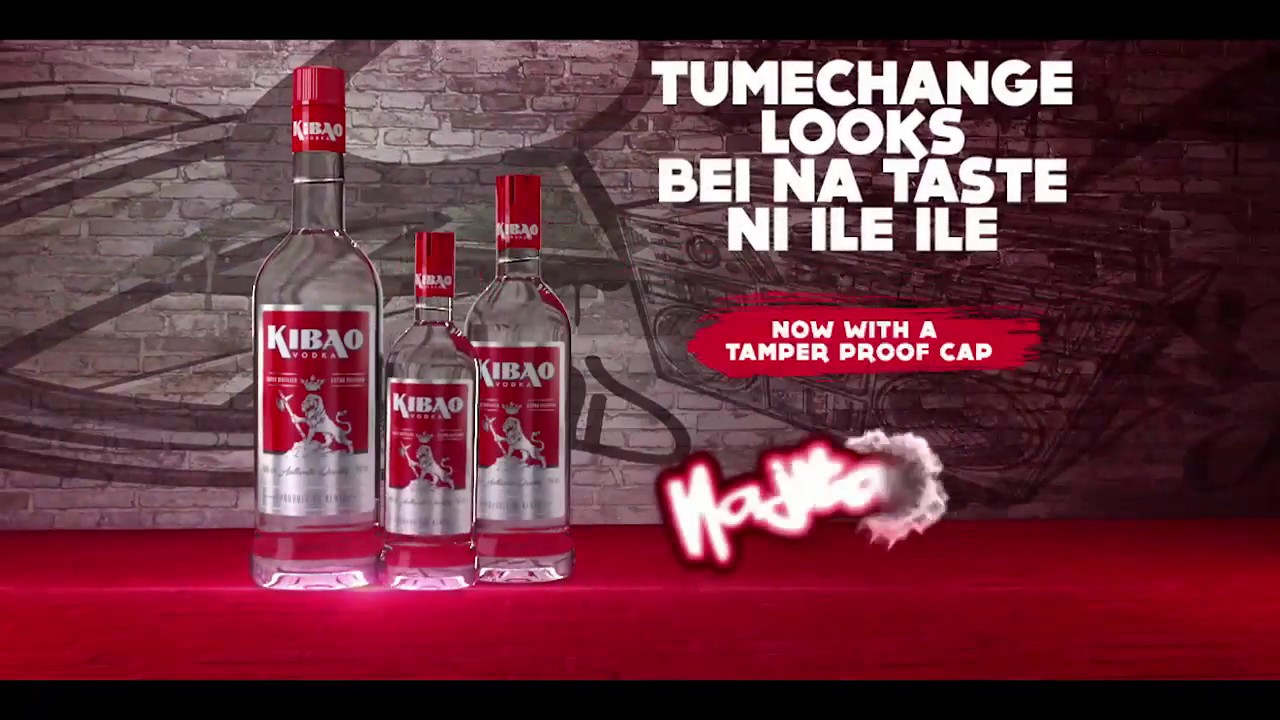 The New Look Kibao bottle - YouTube