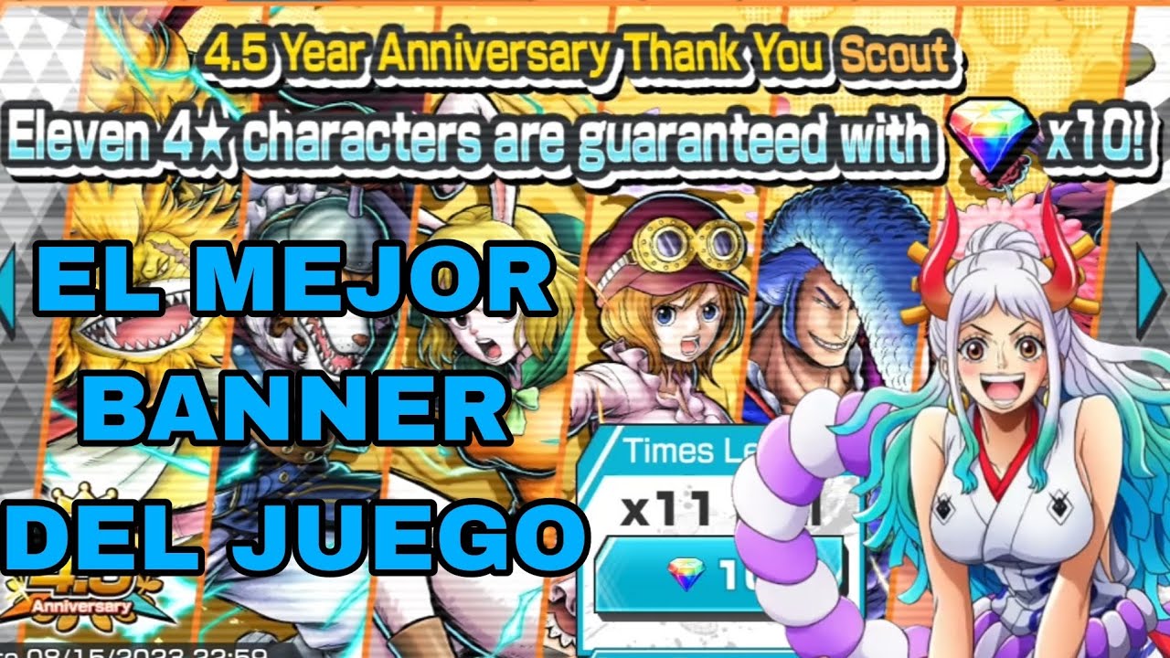 REGRESÓ EL MEJOR BANNER QUE EXISTE 🤑 || ONE PIECE BOUNTY RUSH - YouTube