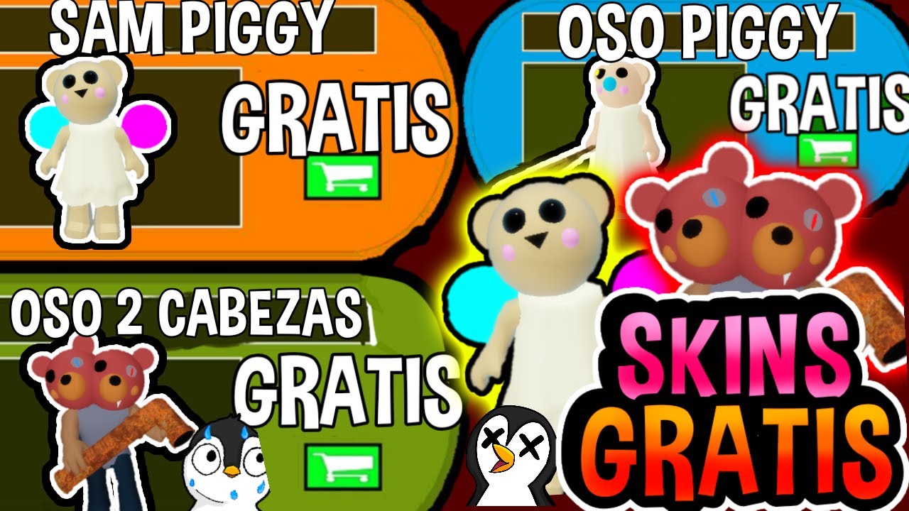 PIGGY ROBLOX CONSIGUE NUEVAS SKIN DE OSO GRATIS Y EXCLUSIVAS😱⭐| LOS ...