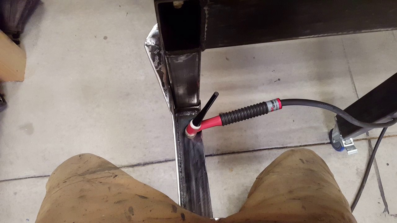 Adjustable Welding Seat - YouTube