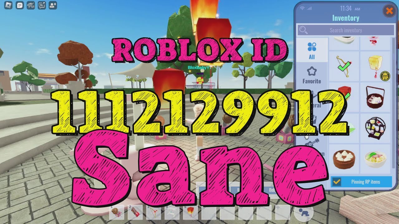 SANE Roblox Song Codes - YouTube