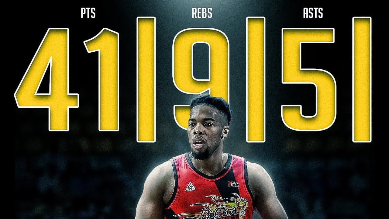 EJ Anosike | Game 2 QF vs Converge | 41 Points 9 rebounds 5 assists ...