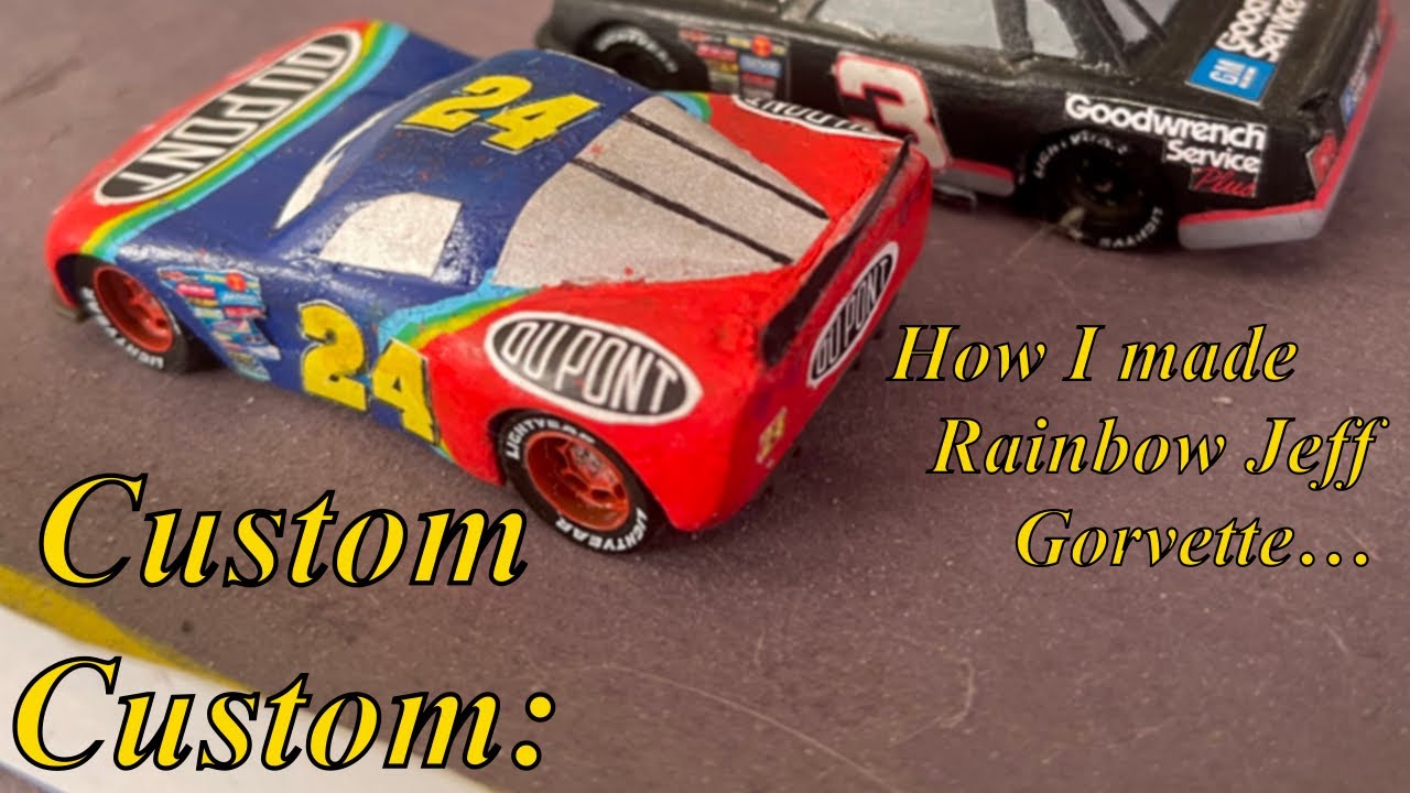 Custom Custom: How I made Rainbow Jeff Gorvette… - YouTube