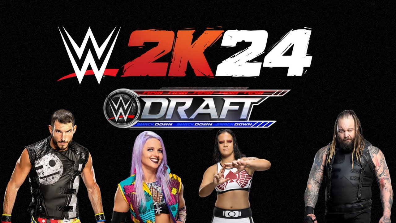 WWE 2K24 Universe Mode Draft - YouTube