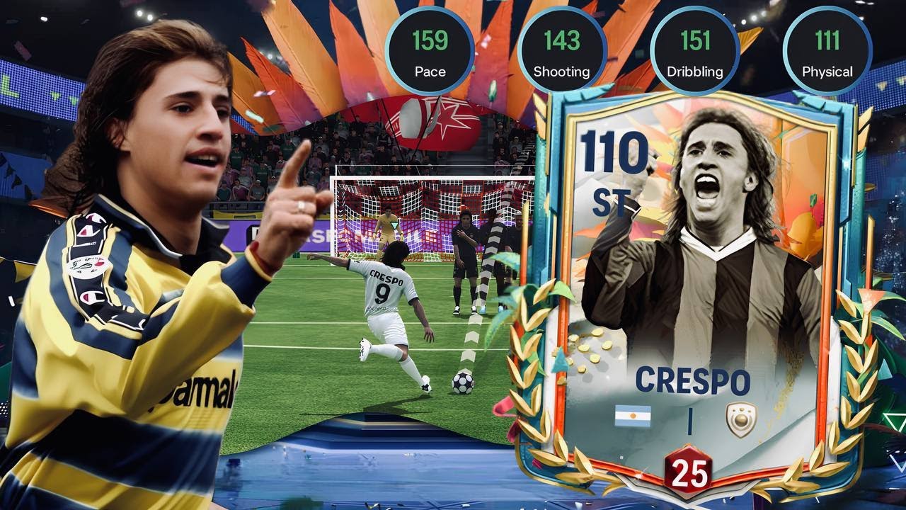 Review HERNÁN CRESPO 106 ST Carnival 25 Icons Player Fc Mobile - YouTube