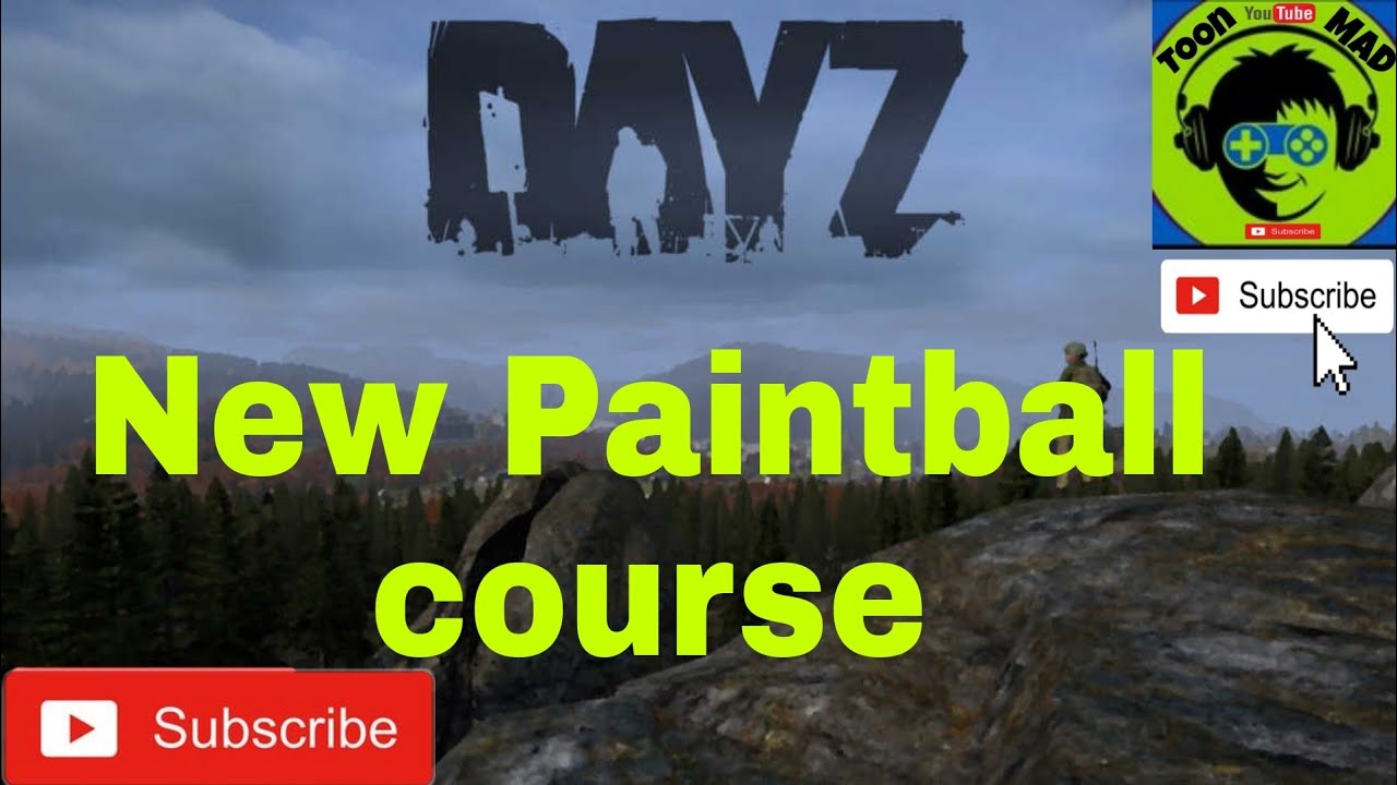 DayZ Paintball course on my server #ps4 #xbox #ps5 #dayz - YouTube