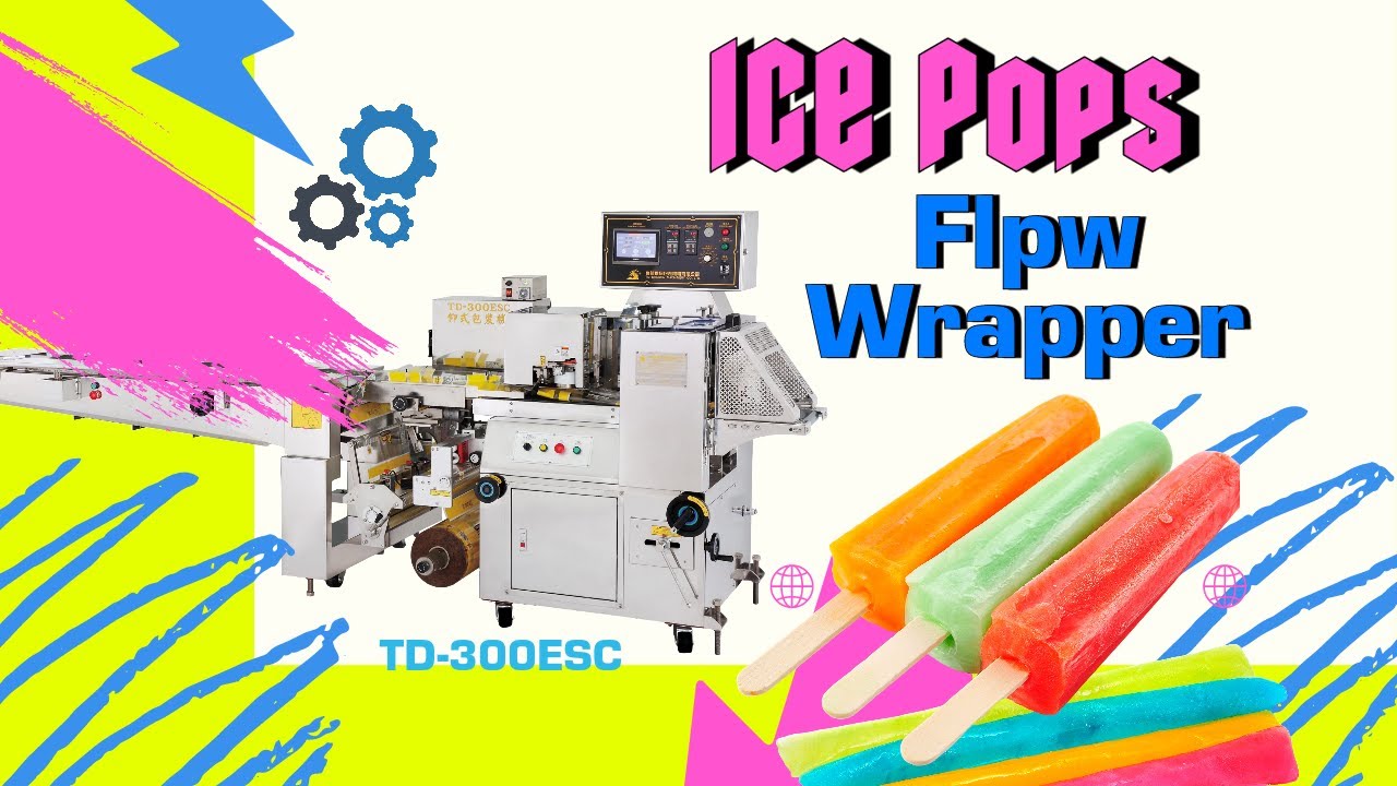 Ice Pops Packaging Machine TD-300ESC (台龍 Tai Dragon Machinery) - YouTube