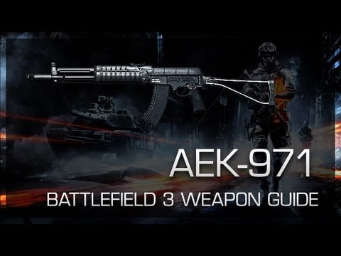 AEK-971 : Battlefield 3 Weapon Guide, Gameplay & Gun Review - YouTube