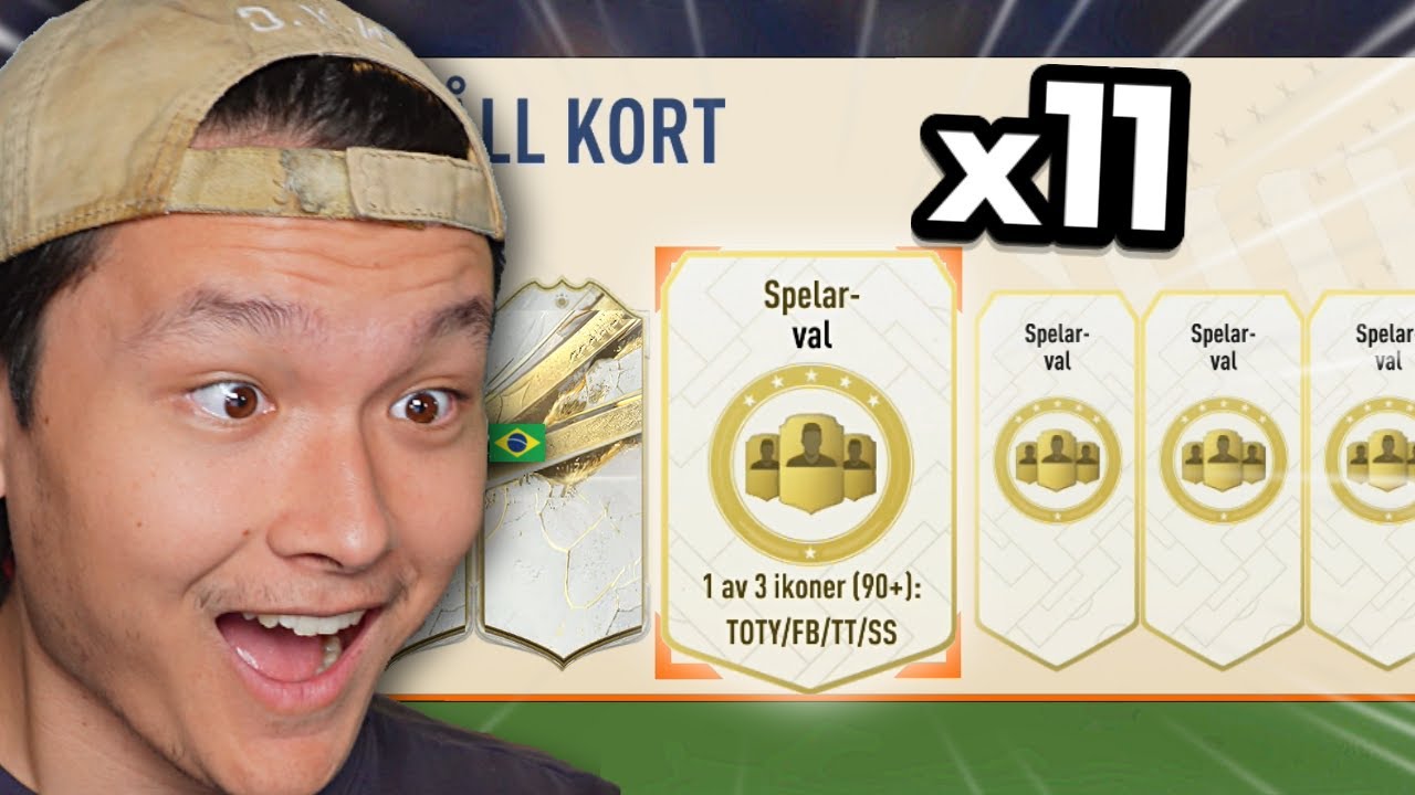 11x ICON PACKS på MITT KONTO I FIFA 23! - YouTube