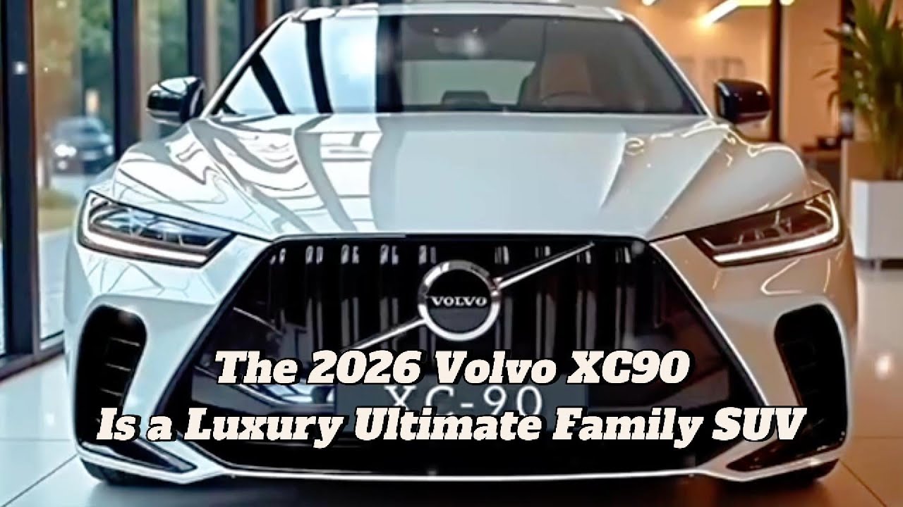 The 2026 Volvo XC90 Is a Luxury Beast with a Silent Roar | Ultimate ...