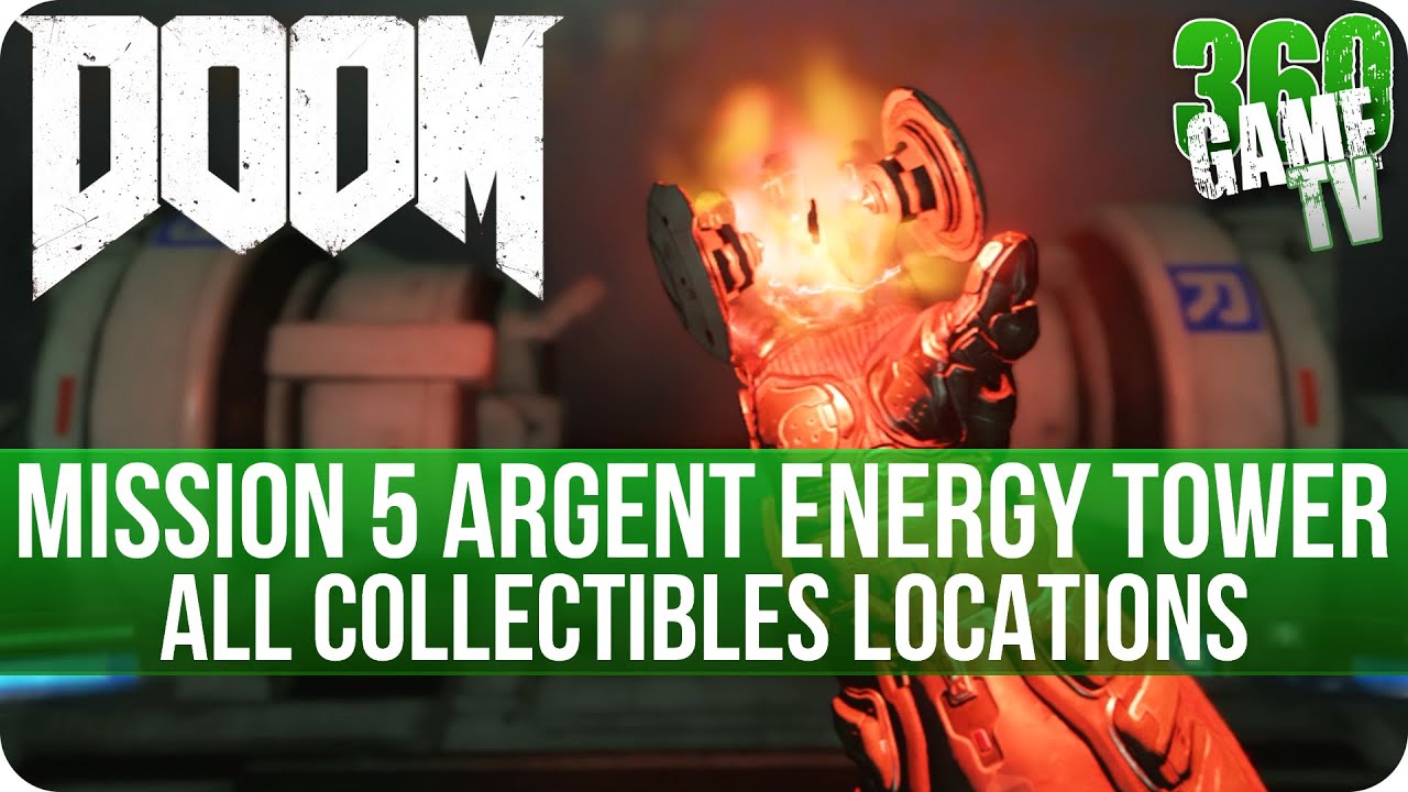 Doom Mission 5 All Collectibles (Secrets, Collectibles, Data Logs ...