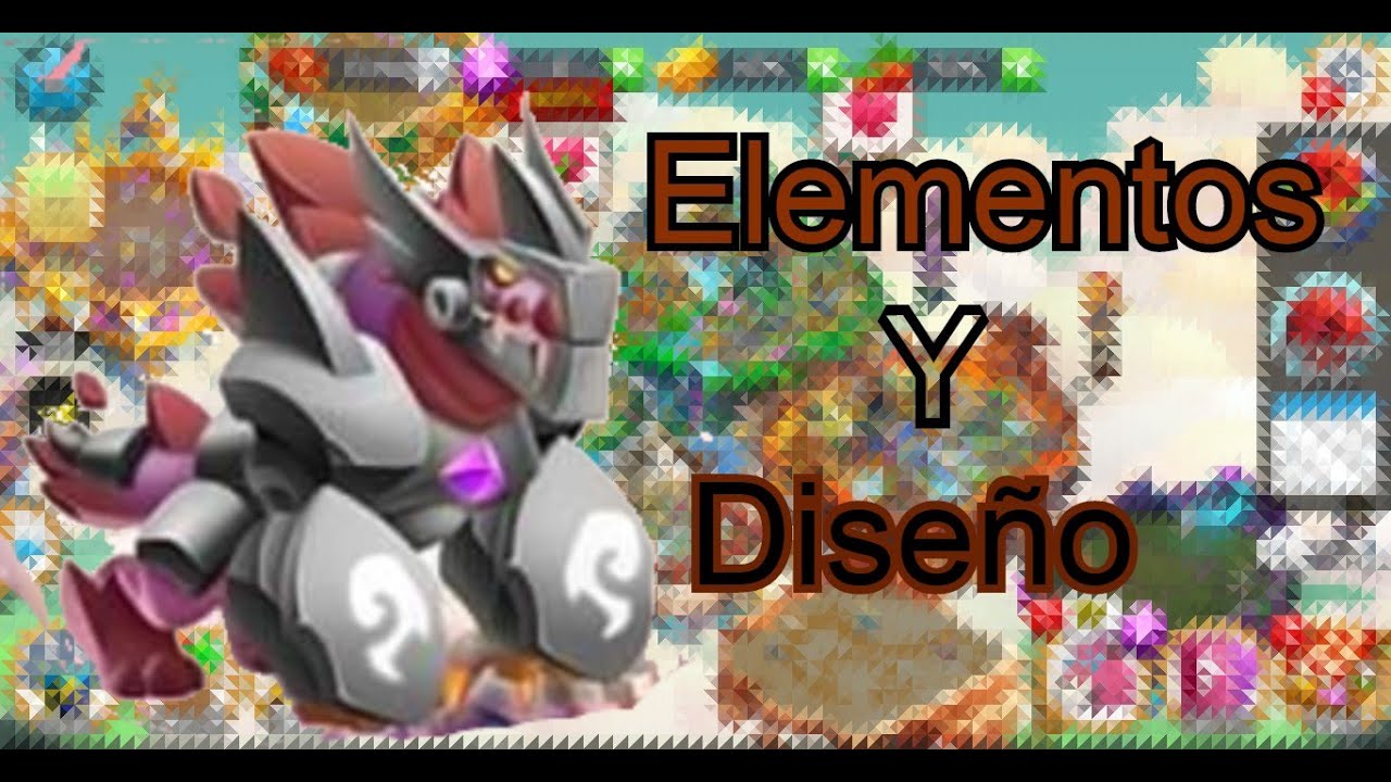 elementos y diseño del noble dragon tectónico/Dragon city/Dragon master ...