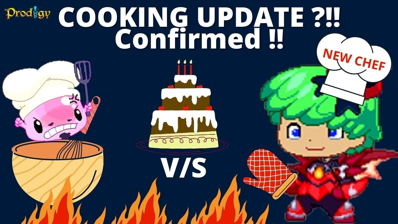 Prodigy COOKING UPDATE Confirmed 2021!! Bye Bye Cebollini !! New Chef ...