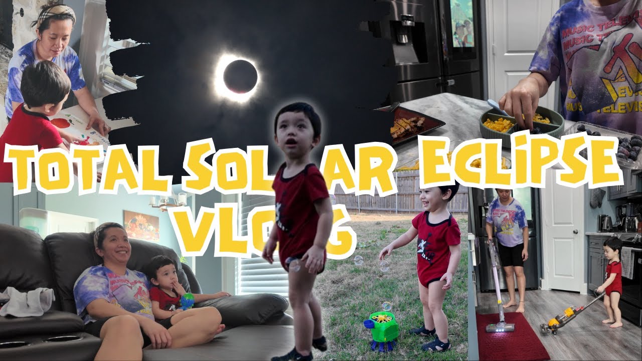 Filipina American Living in Texas Diaries Ep.3 | Total Solar Eclipse ...