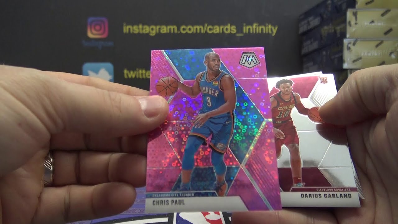 2019/20 Panini Mosaic Fast Break NBA Basketball Random Packs GB # 1 ...