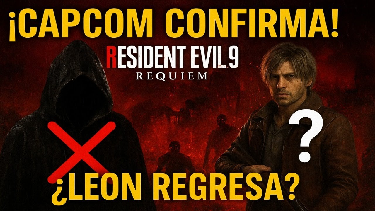 🚨 RESIDENT EVIL 9 Requiem 😱 ¿LEON REGRESA? CAPCOM CONFIRMA LA VERDAD ...