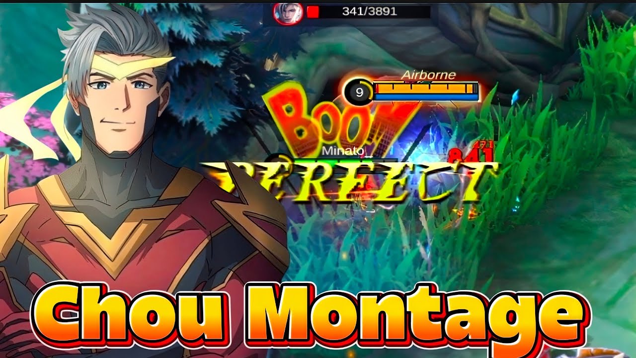 CHOU NEW BUILD FOR 1 HIT 2025 | CHOU MONTAGE PART 6 : MOBILE LEGENDS ...