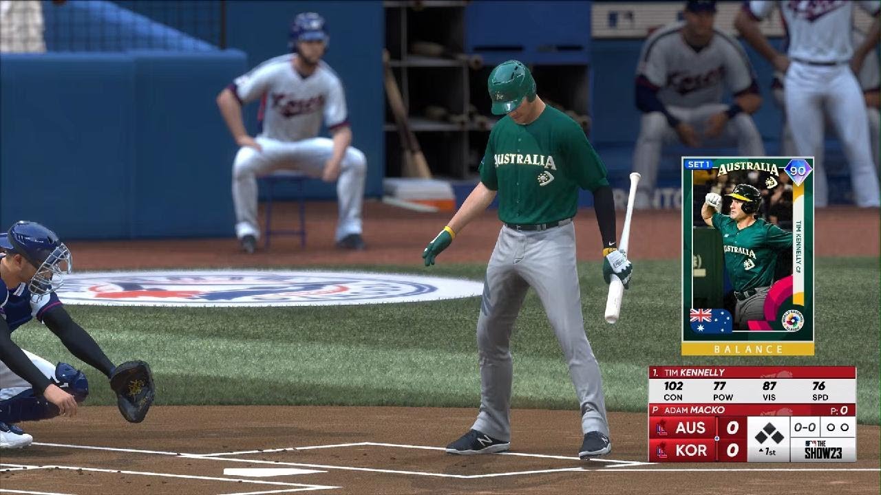 MLB The Show 23 love the bat sound - YouTube