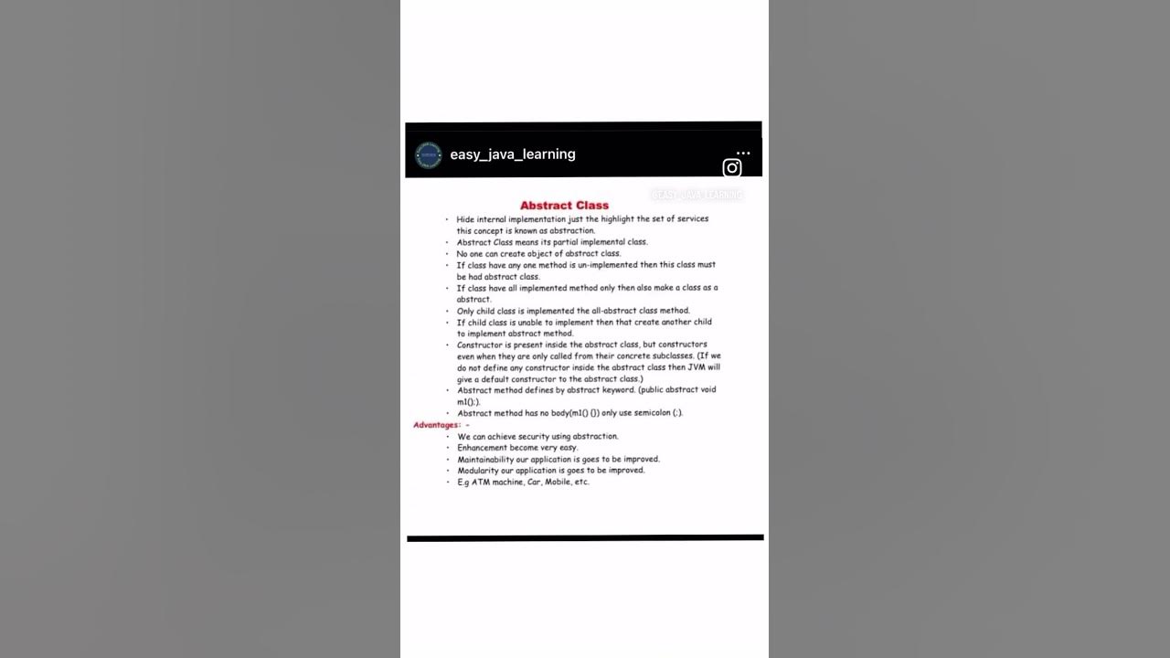 Java Oops Concept Objectorientedprogramming Java Learnjava Javaprogramming Youtube