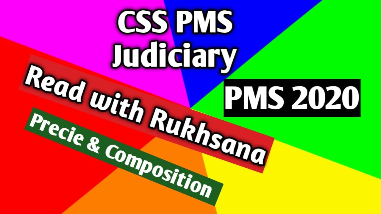 Read with Rukhsana PMS Precis & Composition Paper 2020 - YouTube