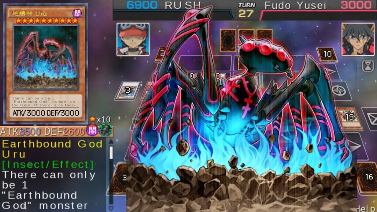 YUGI ARC V - เด็ค " เทพสถิตธรณี " สุดยอดเทพ God Uru ! - YouTube