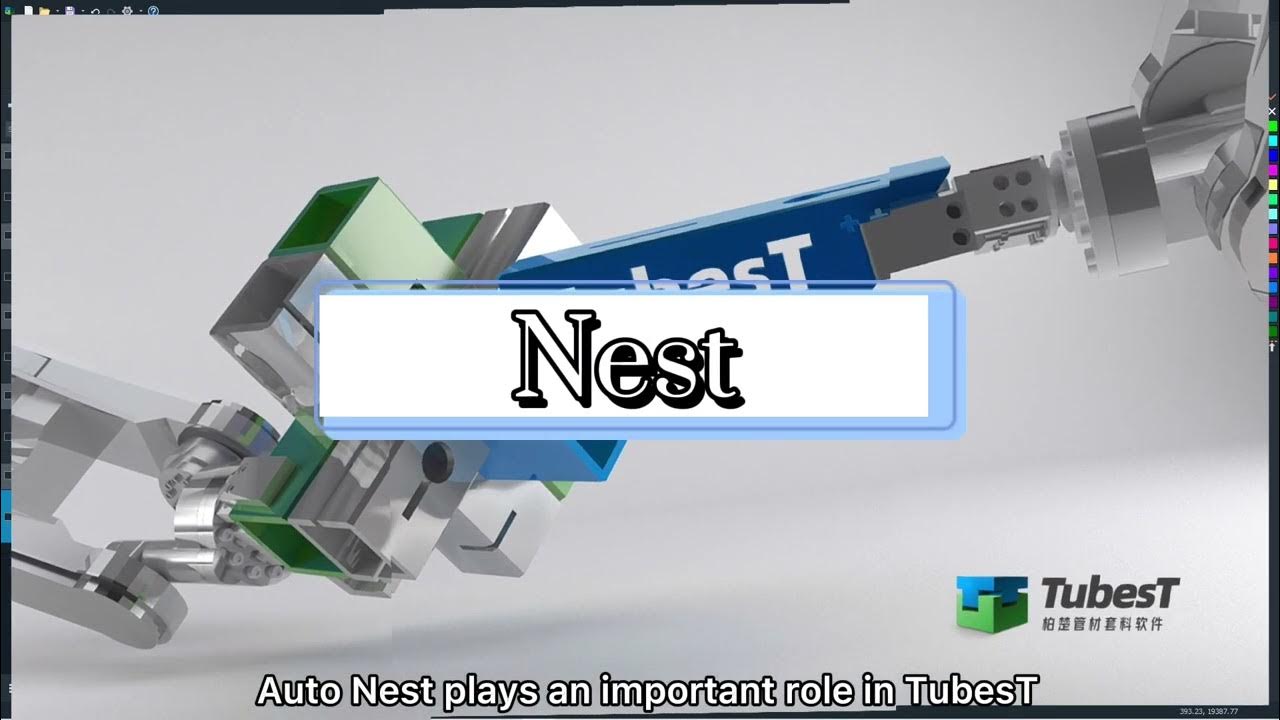 TubesT Tube Laser Nesting Software Official Tutorial - Part Ⅰ - YouTube