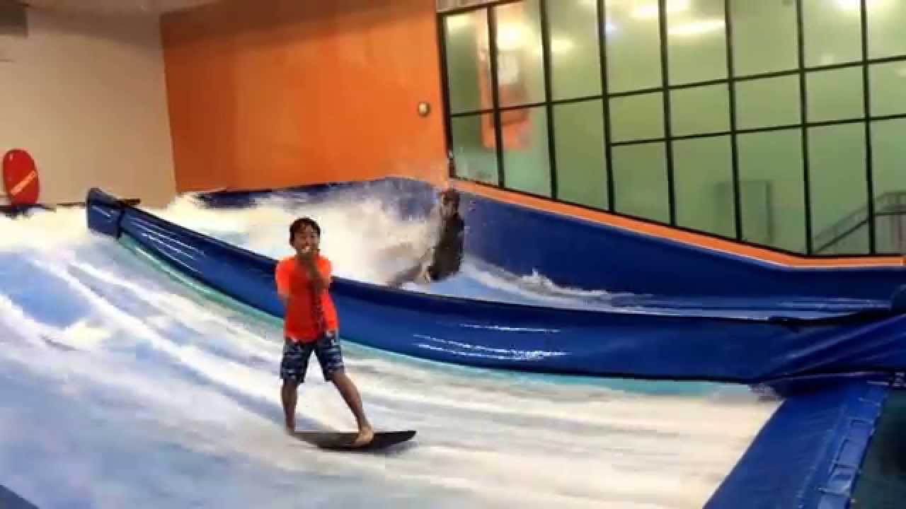 Epic Indoor Surfing Fail - YouTube