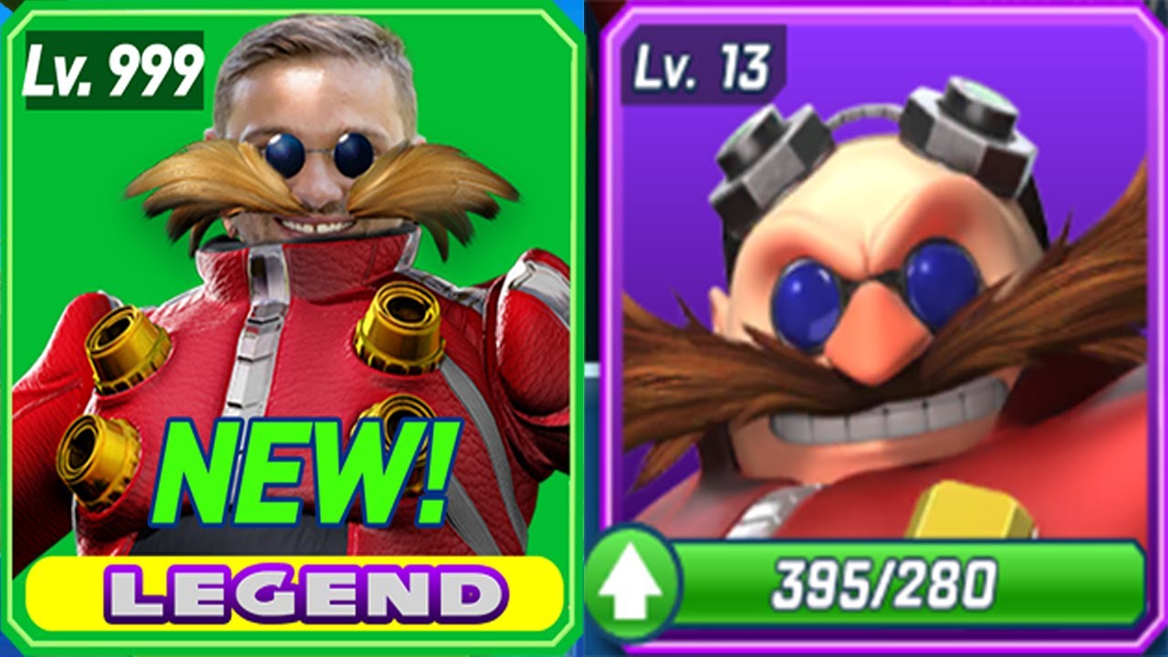 Sonic Forces Speed Battle - Dr. Eggman Lv.13 - All 62 Characters ...