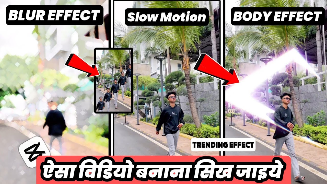 Blur Effect Aur Slow Motion Video Kaise Banaye | Body Effect Video ...