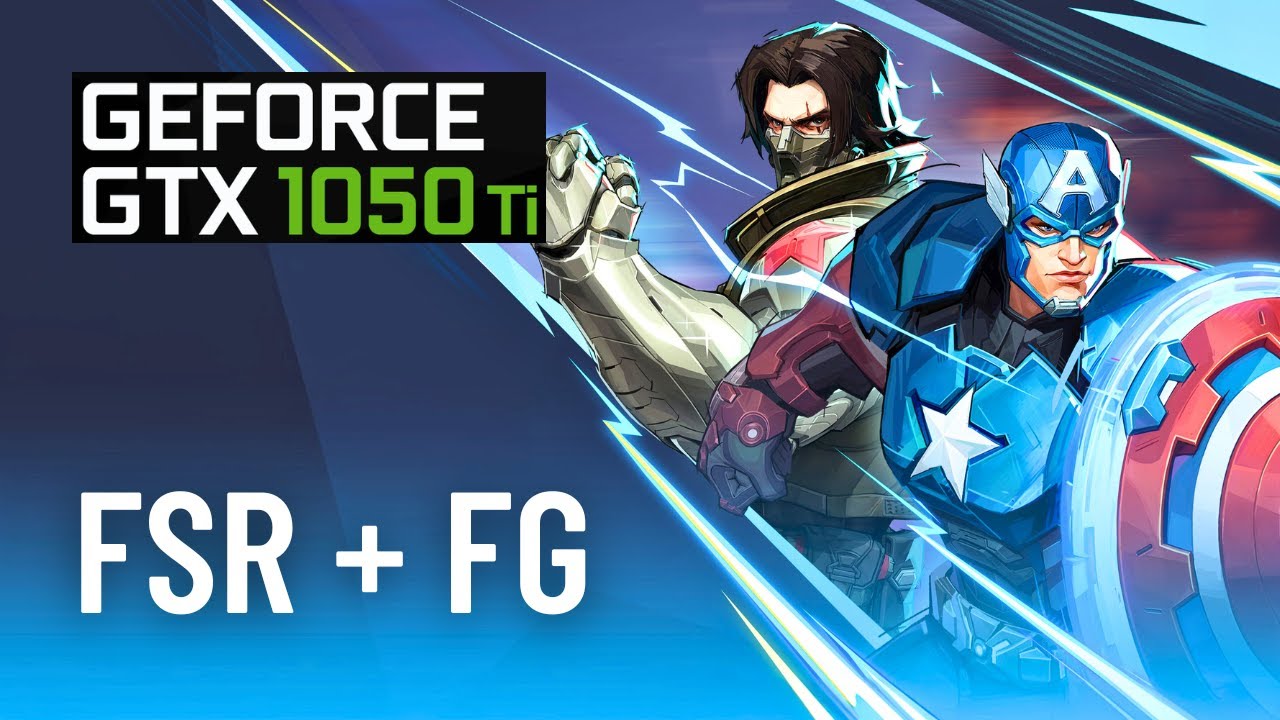 Marvel Rivals FSR + Frame Generation Test on GTX 1050 Ti + i5 7400 ...