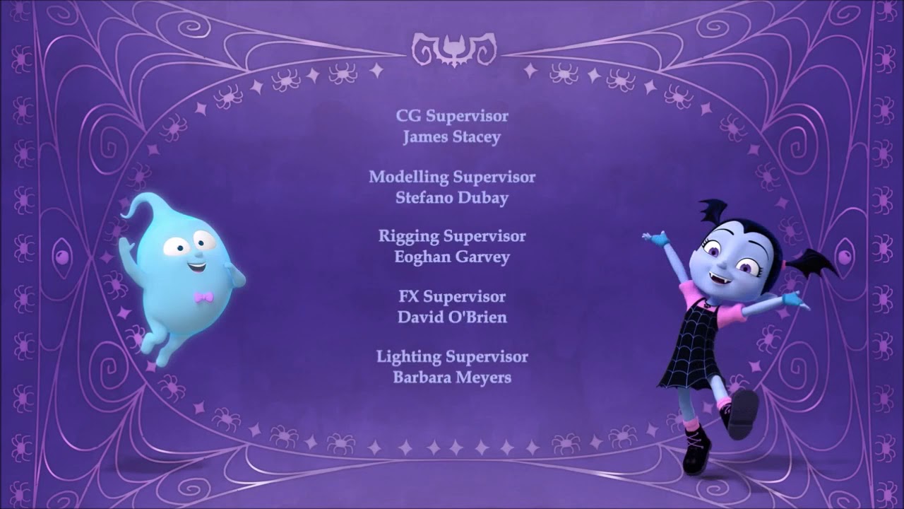 Vampirina S01E16 Look Whos Scared Now Dust Bunnies Credits - YouTube