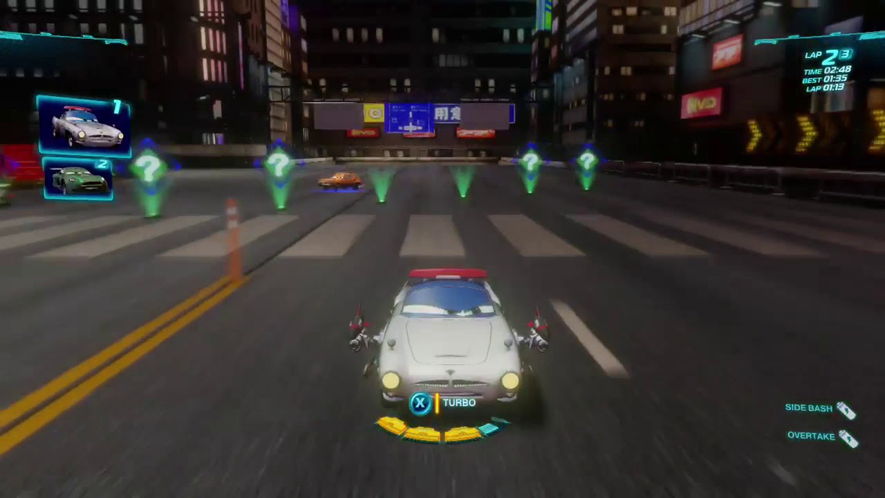Cars 2 The Video Game | Airport Security Finn - Mission: Hit the Road ...