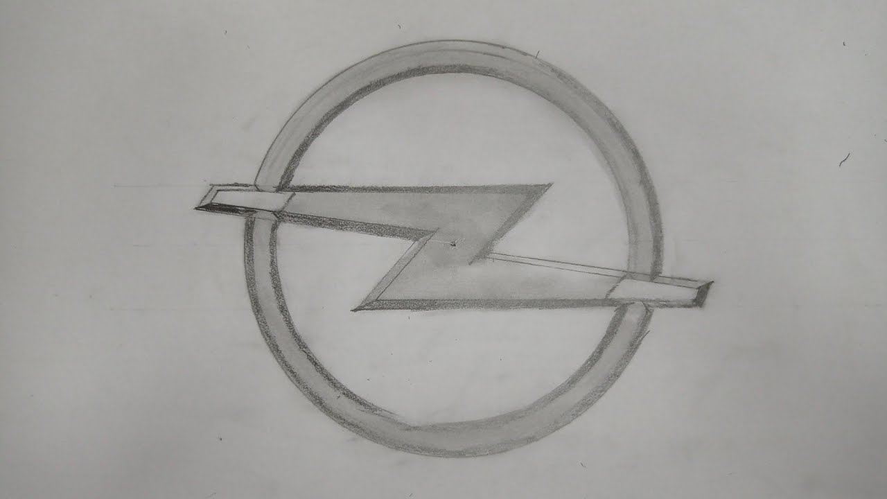 Opel Logo Çizimi // Opel Logo Drawing - YouTube