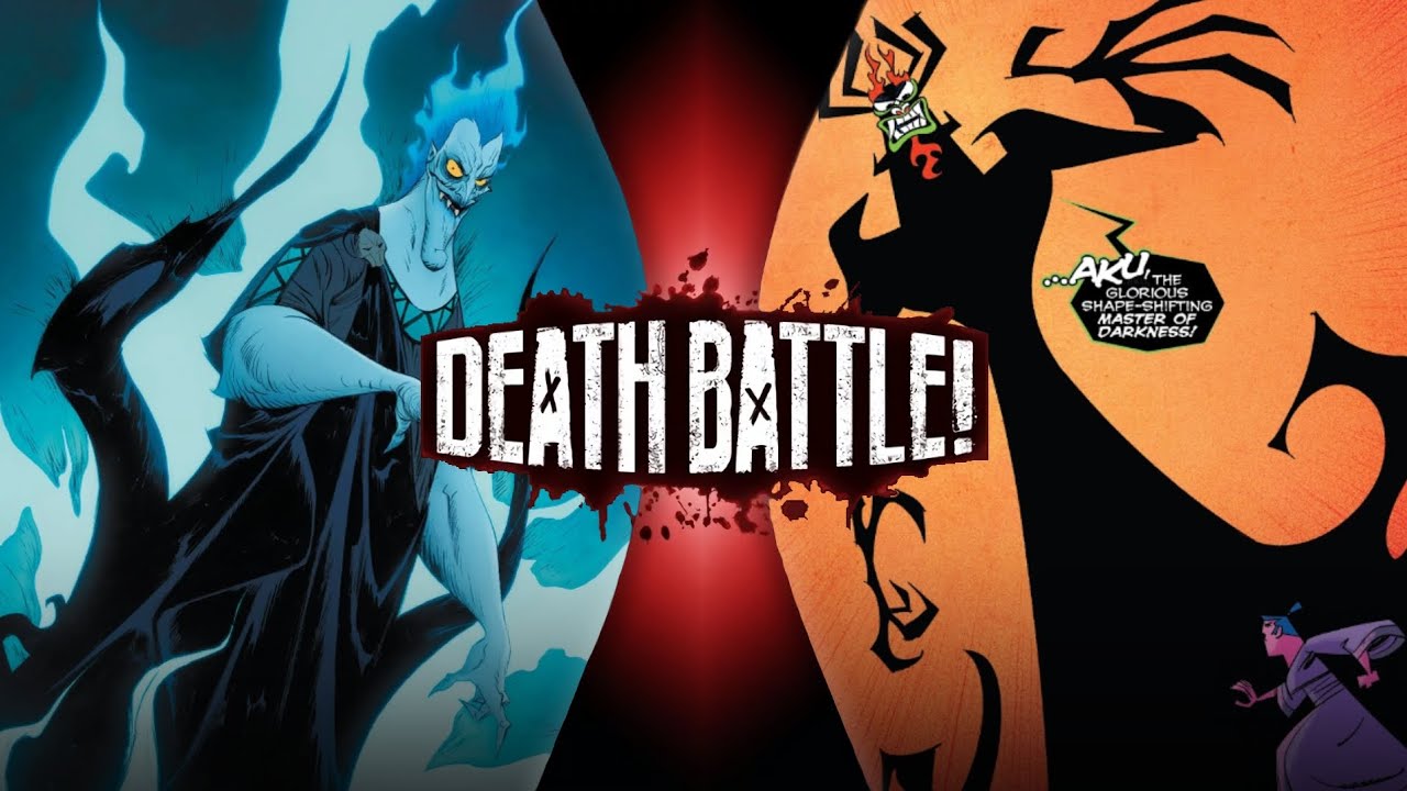|Aku (samurai Jack) vs Hades (Hercules)| Cartoon Network vs Disney ...