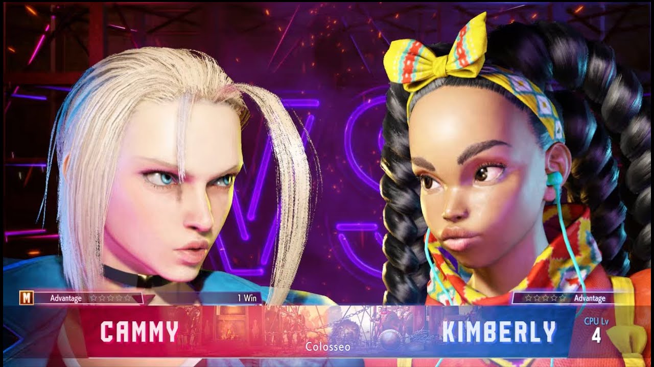 SF6 Cammy VS Kimberly - (Street Fighter 6) - Super Girls Cammy Style VS ...