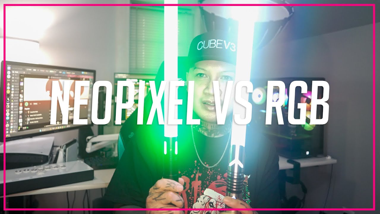 Neopixel vs BaseLit RGB Lightsaber Buyers - beginner guide 2024 ...