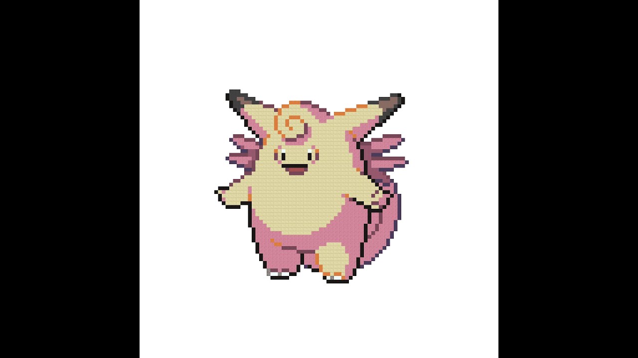 Minecraft Pokedex Project 009- Clefairy & Clefable - YouTube