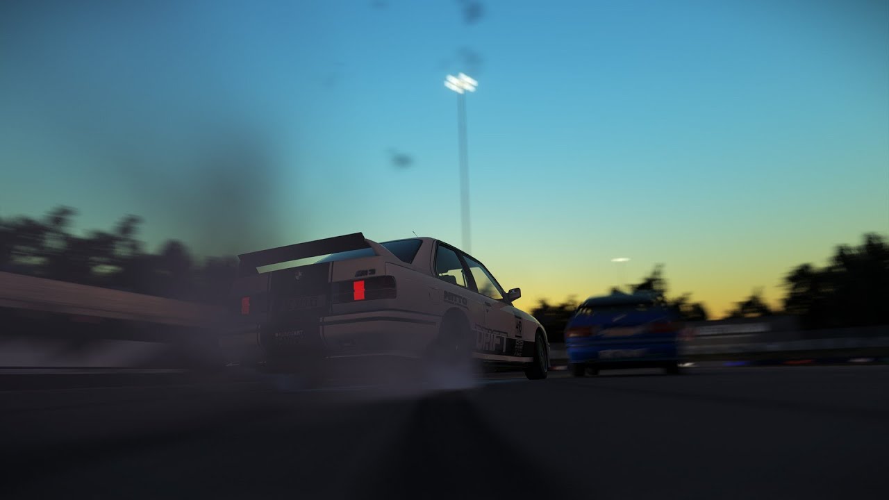 Assetto Corsa open drift lobby run (J-Turn "Feint") - YouTube