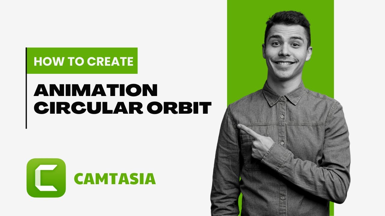 How To Create Object Animation in a Circular Orbit in Camtasia - YouTube
