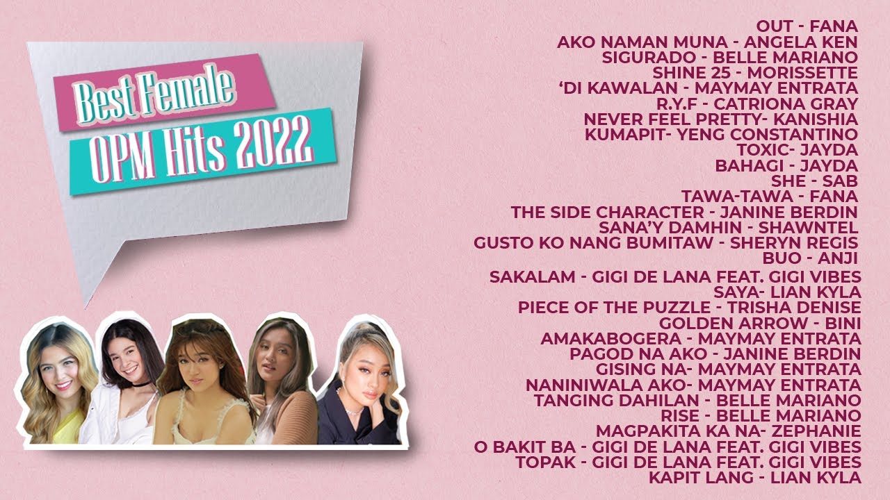 Best Female OPM 2022 | Non-Stop - YouTube