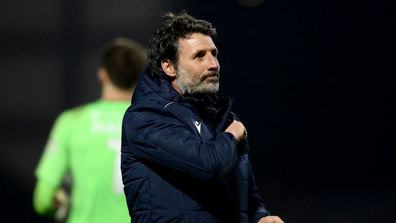 WE HAVE REAL BELIEF IN OUR TEAM | Danny Cowley Pre AFC Wimbledon - YouTube