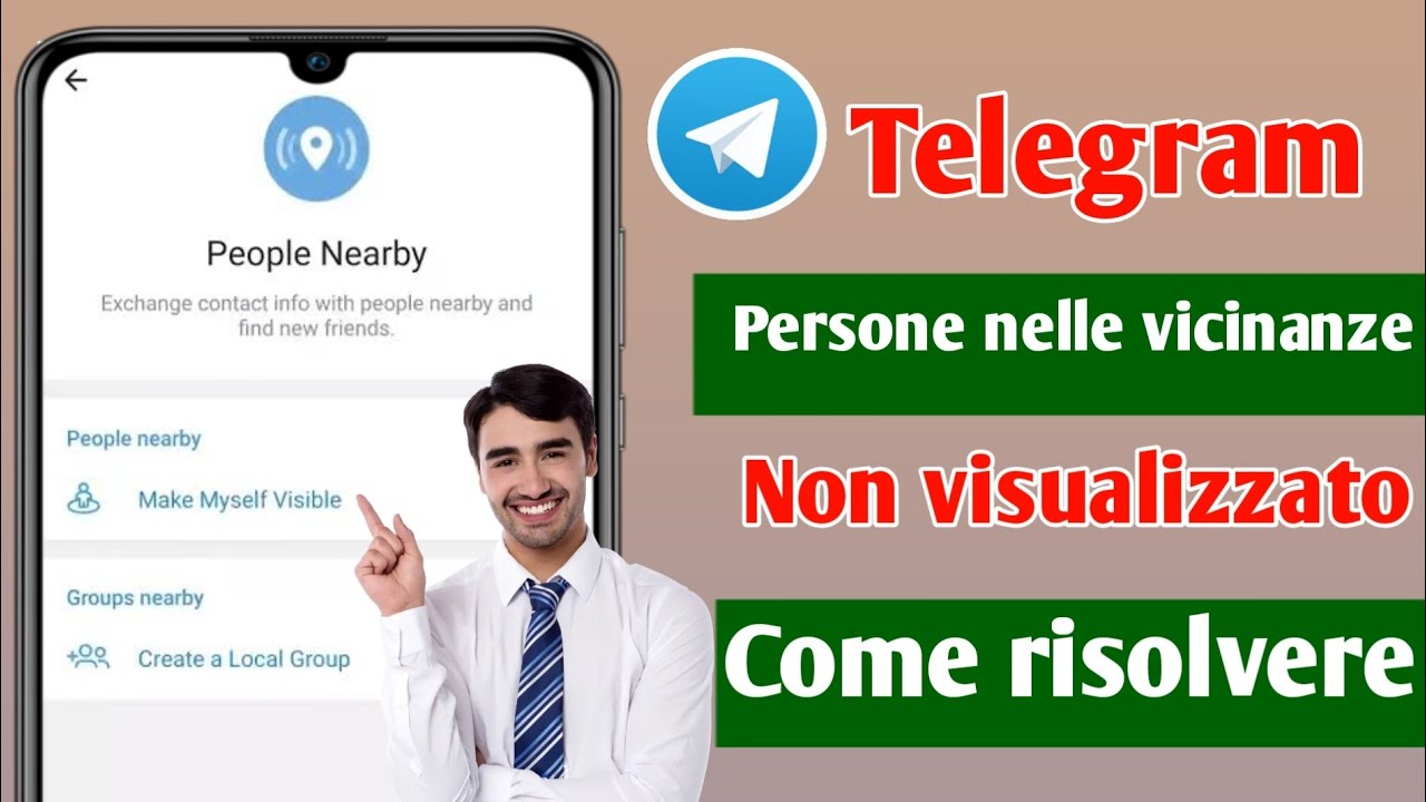 Come risolvere il problema delle persone vicine di Telegram che non ...