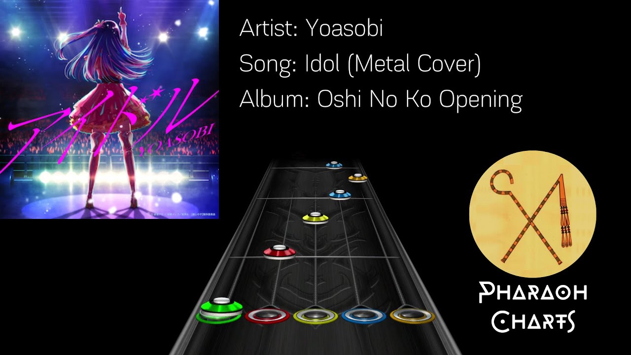 Yoasobi - Idol (Metal Cover) | Clone Hero Chart - YouTube
