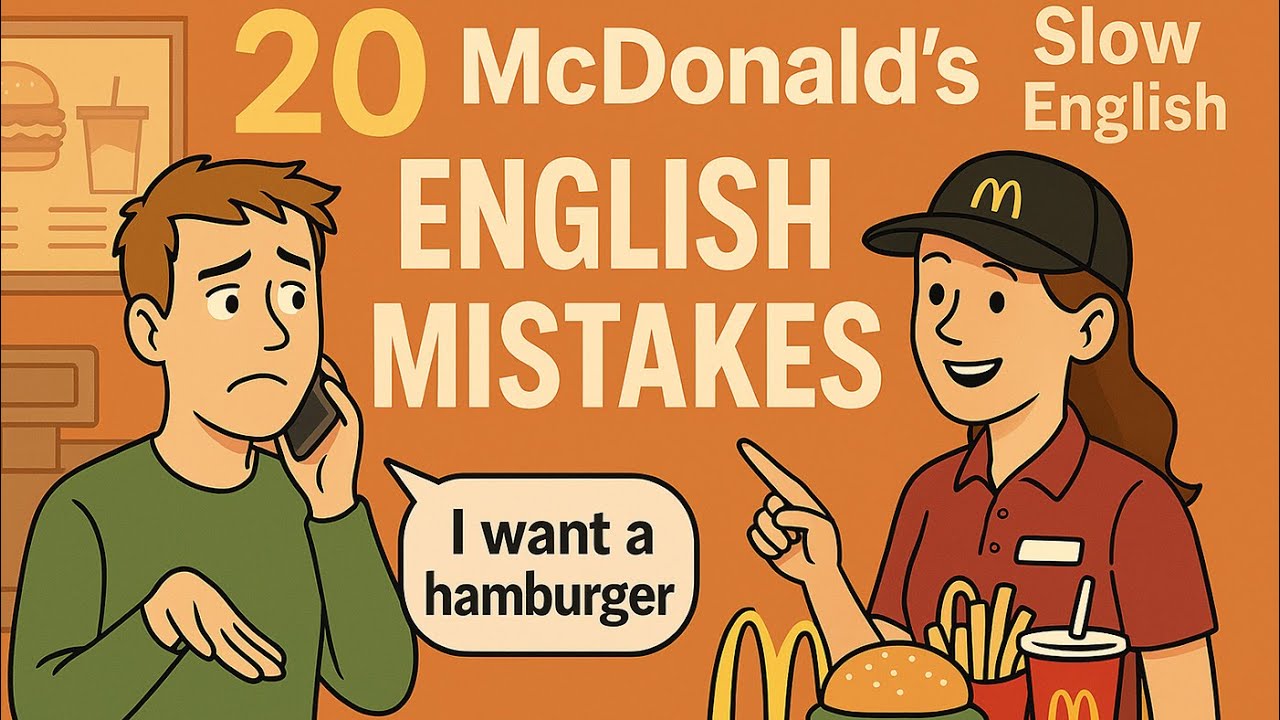 Top 20 McDonald’s English Phrases|Learn Real English for Beginners ...