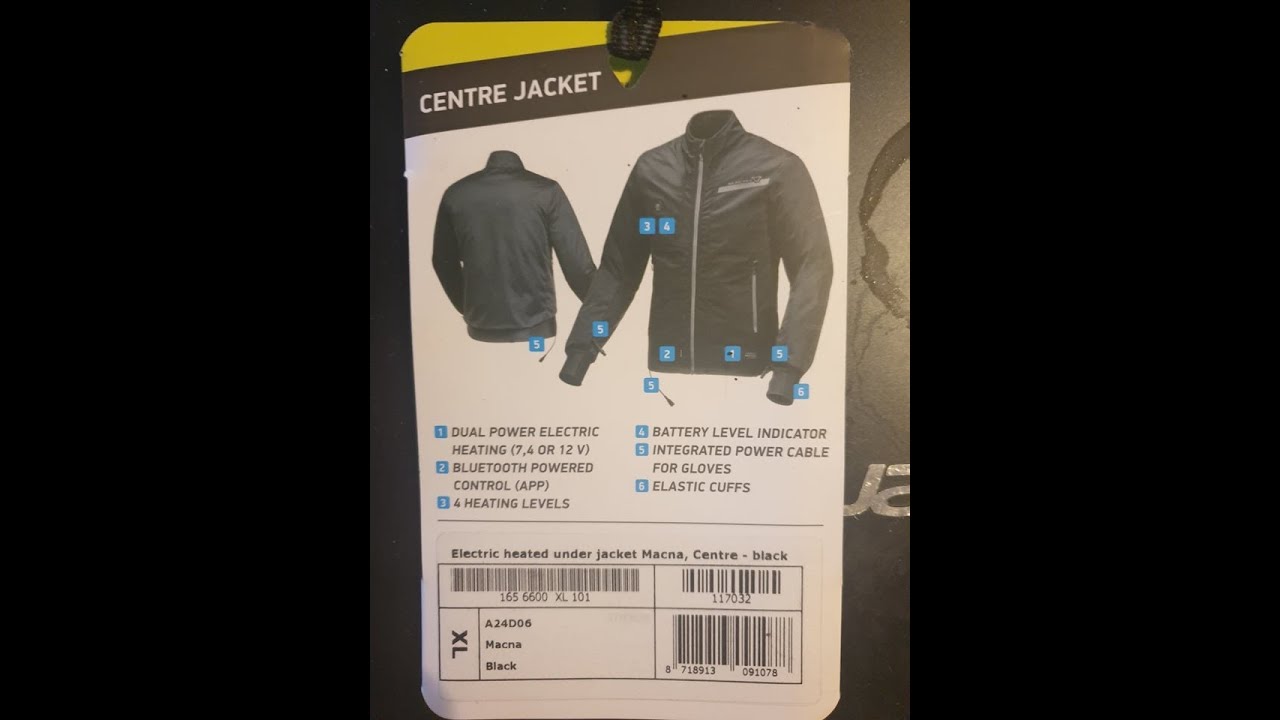 Macna Heated Motorcycle Jacket Review In Cold Wet Weather - YouTube