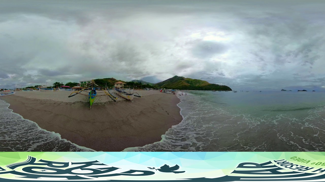 Pundaquit Beach 360º View - YouTube