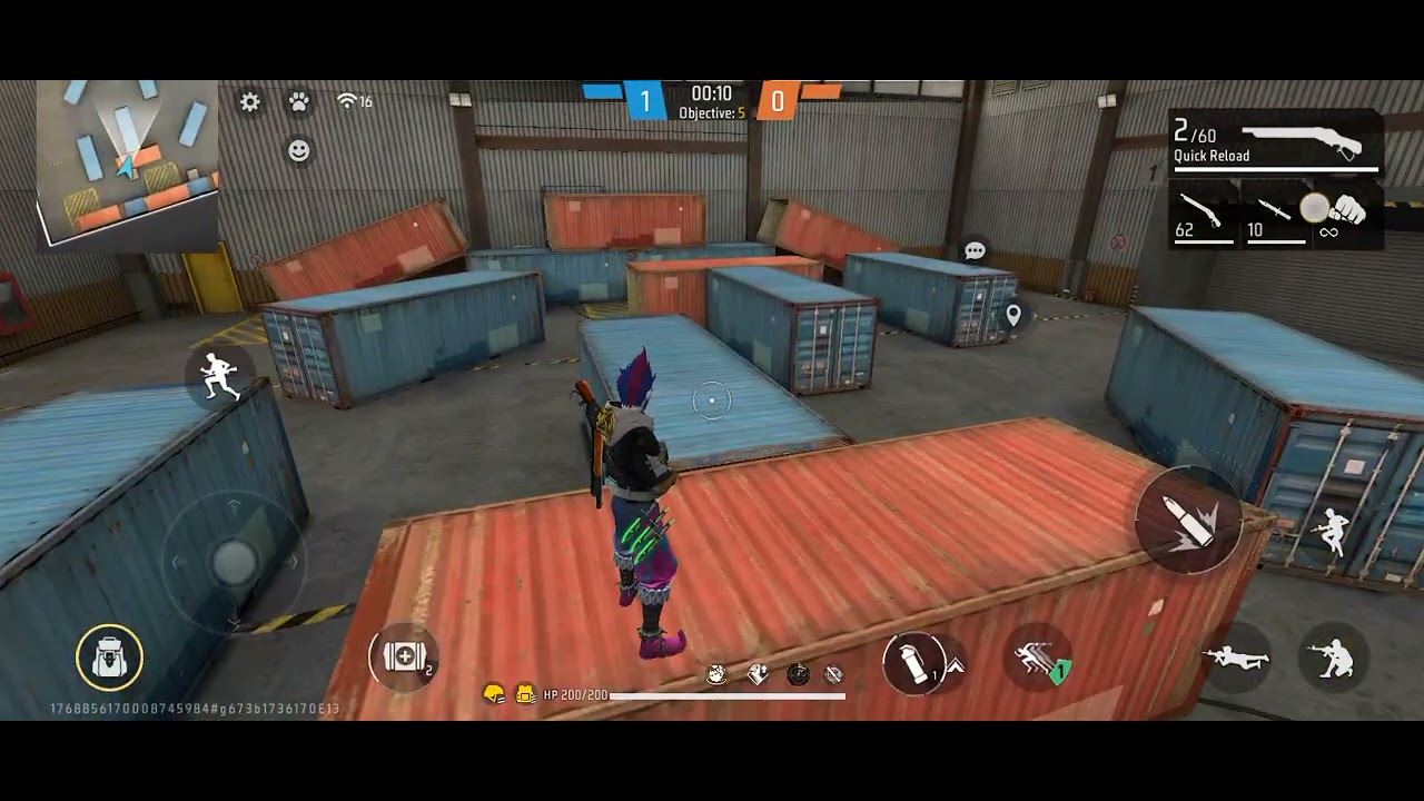free fire max Lone wolf gameplay - YouTube